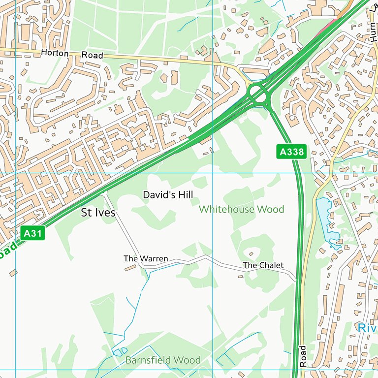 New Forest District (SU10) Map by UK Topographic Maps | Avenza Maps
