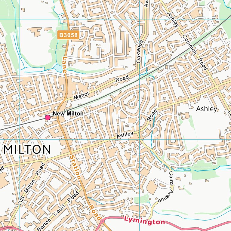 New Forest District (SZ29) Map by UK Topographic Maps | Avenza Maps
