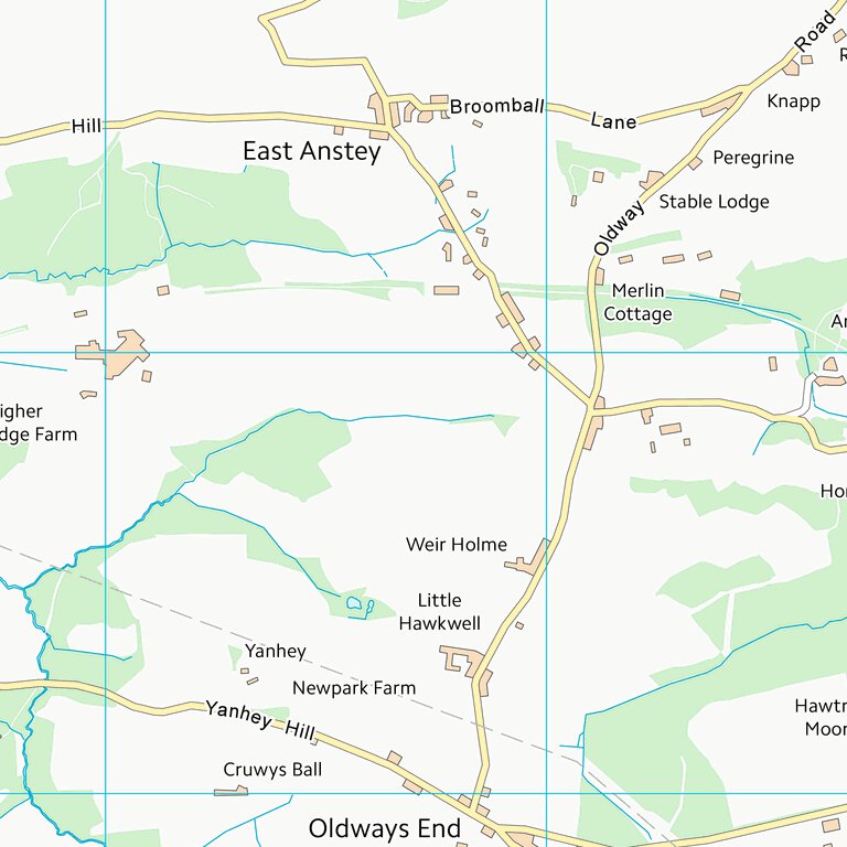 North Devon District (SS82) Map by UK Topographic Maps | Avenza Maps