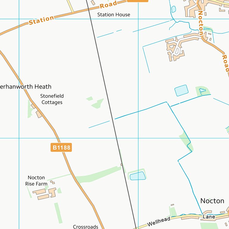 North Kesteven District (TF06) Map by UK Topographic Maps | Avenza Maps