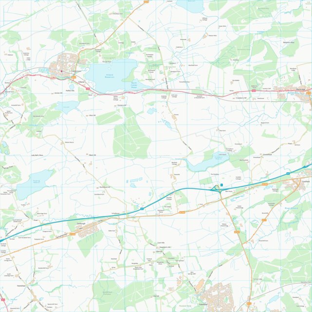 North Lanarkshire (NS86) Map by UK Topographic Maps | Avenza Maps