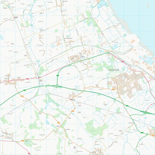 North Lincolnshire (B) (TA11) Map by UK Topographic Maps | Avenza Maps
