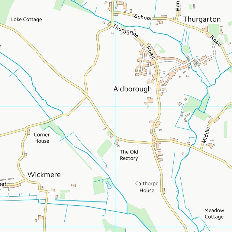North Norfolk District (TG13) Map by UK Topographic Maps | Avenza Maps