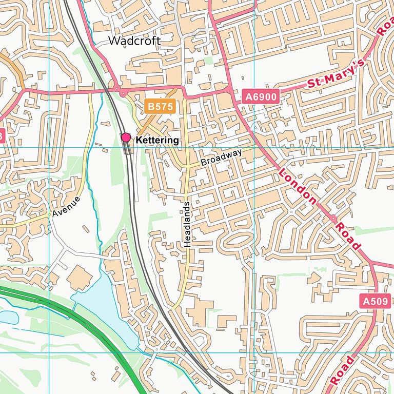 North Northamptonshire (SP87) Map by UK Topographic Maps | Avenza Maps