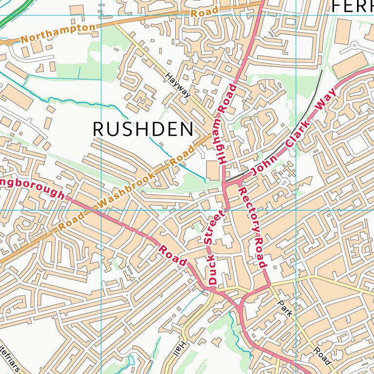 North Northamptonshire (SP96) Map by UK Topographic Maps | Avenza Maps