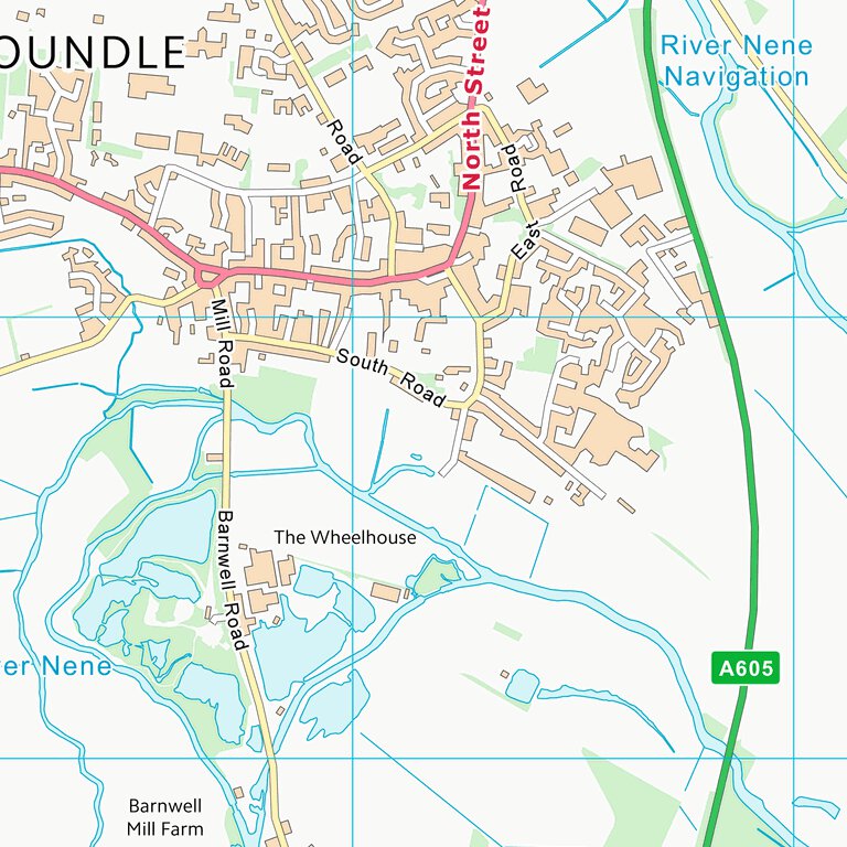 North Northamptonshire (TL08) Map by UK Topographic Maps | Avenza Maps