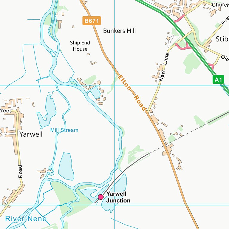 North Northamptonshire (TL09) Map by UK Topographic Maps | Avenza Maps