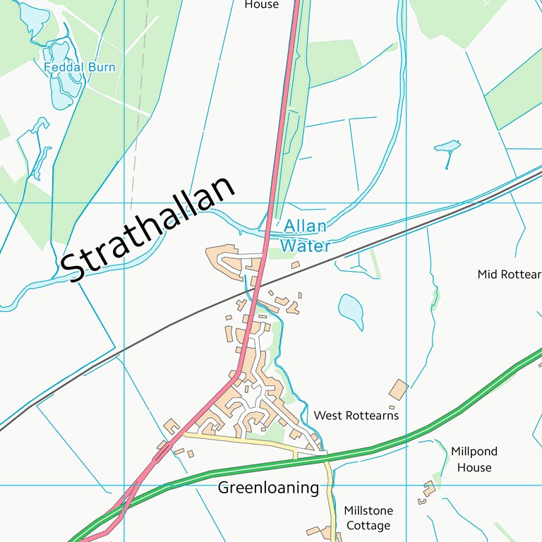 Perth and Kinross (NN80) Map by UK Topographic Maps | Avenza Maps