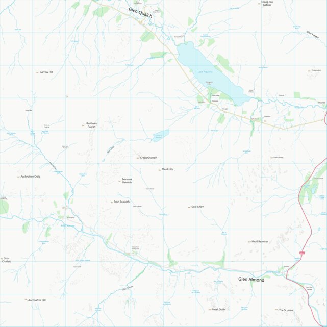 Perth and Kinross (NN83) Map by UK Topographic Maps | Avenza Maps