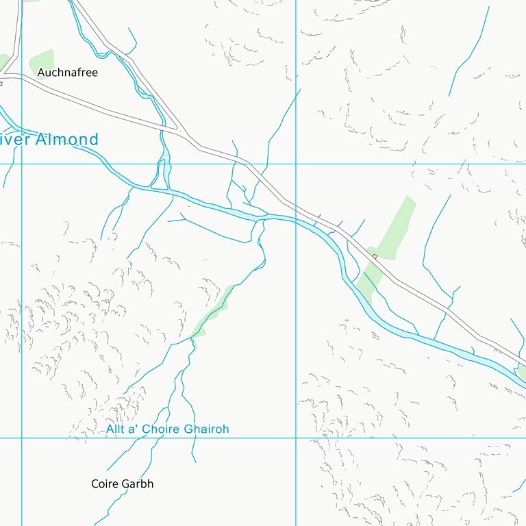 Perth and Kinross (NN83) Map by UK Topographic Maps | Avenza Maps