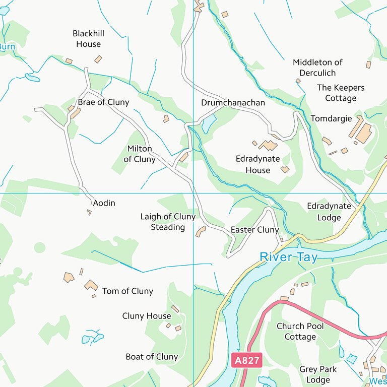Perth and Kinross (NN85) Map by UK Topographic Maps | Avenza Maps