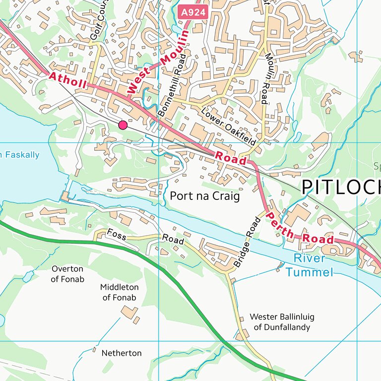 Perth and Kinross (NN95) Map by UK Topographic Maps | Avenza Maps