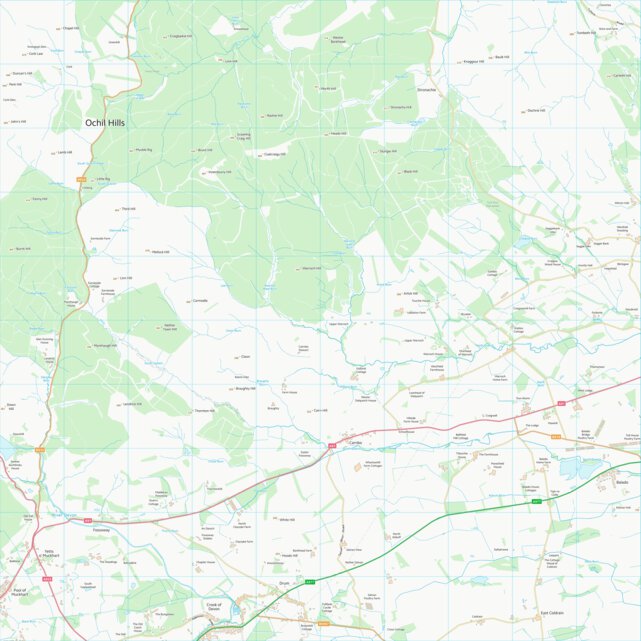 Perth and Kinross (NO00) Map by UK Topographic Maps | Avenza Maps