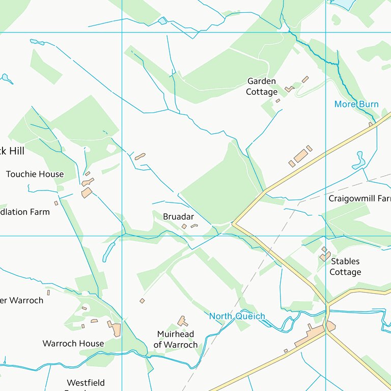 Perth and Kinross (NO00) Map by UK Topographic Maps | Avenza Maps