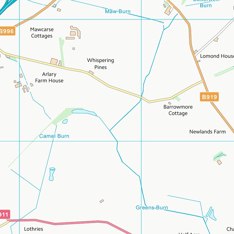 Perth and Kinross (NO10) Map by UK Topographic Maps | Avenza Maps