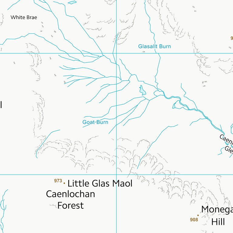 Perth and Kinross (NO17) Map by UK Topographic Maps | Avenza Maps