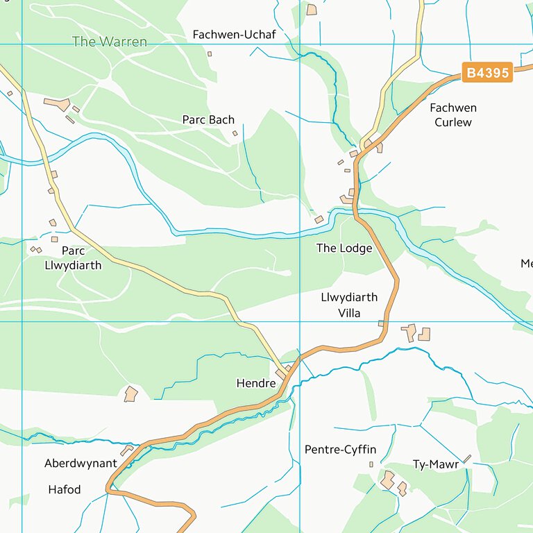 Powys - Powys (SJ01) Map by UK Topographic Maps | Avenza Maps