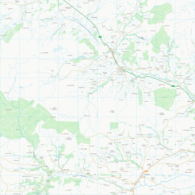 Powys - Powys (SN99) Map by UK Topographic Maps | Avenza Maps