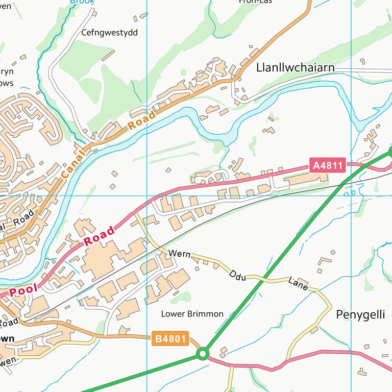 Powys - Powys (SO19) Map by UK Topographic Maps | Avenza Maps