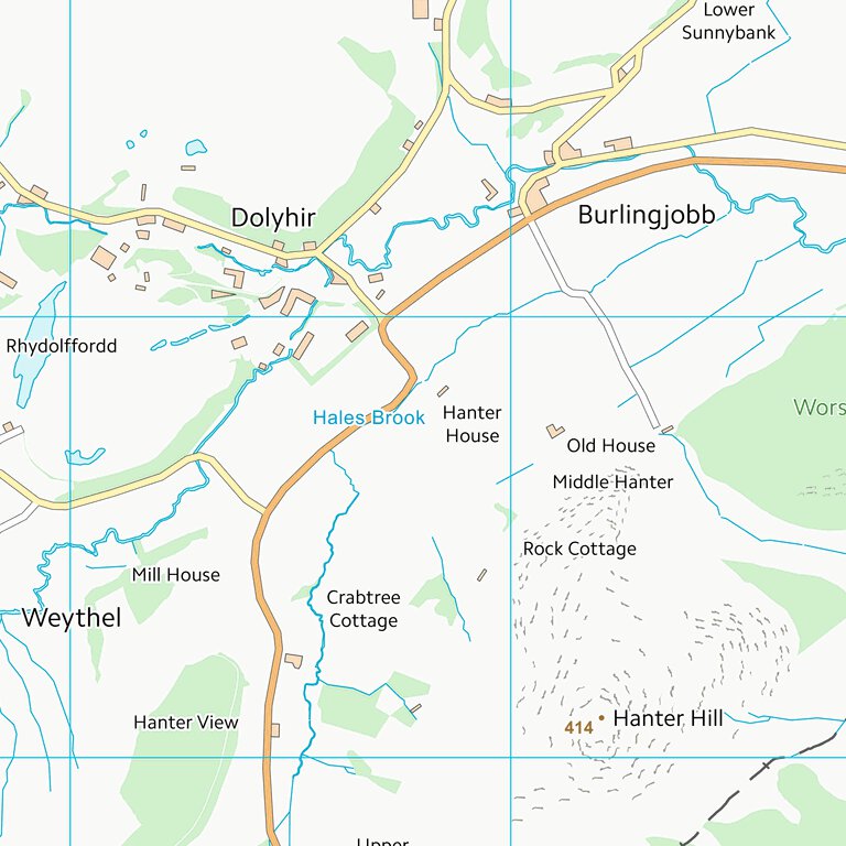 Powys - Powys (SO25) Map by UK Topographic Maps | Avenza Maps