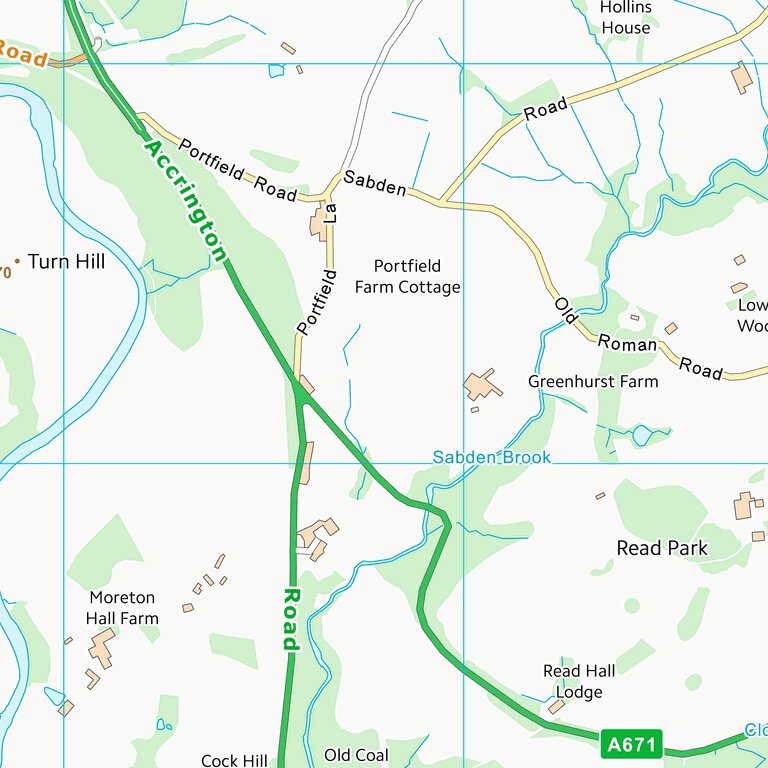 Ribble Valley District (B) (SD73) Map by UK Topographic Maps | Avenza Maps