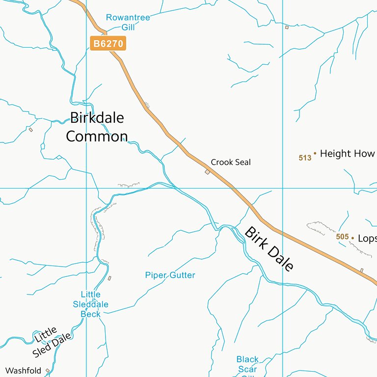 Richmondshire District (NY80) Map by UK Topographic Maps | Avenza Maps
