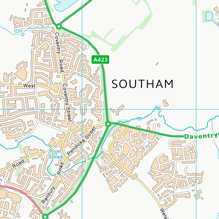 Rugby District (B) (SP46) Map by UK Topographic Maps | Avenza Maps