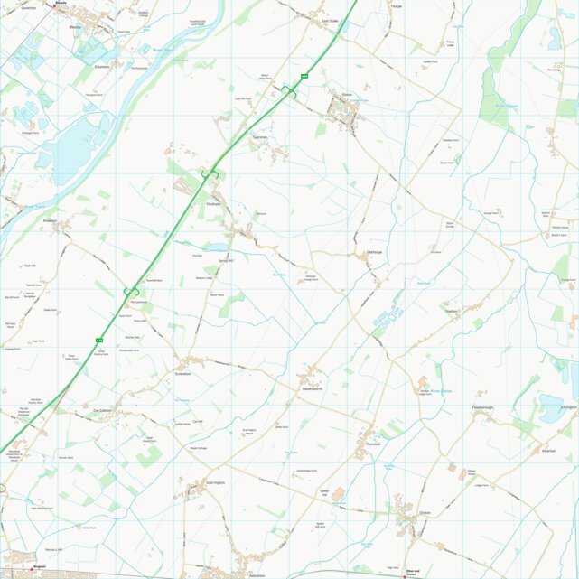Rushcliffe District (B) (SK74) Map by UK Topographic Maps | Avenza Maps