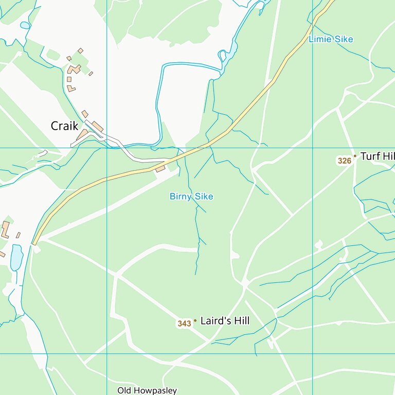 Scottish Borders (NT30) Map by UK Topographic Maps | Avenza Maps