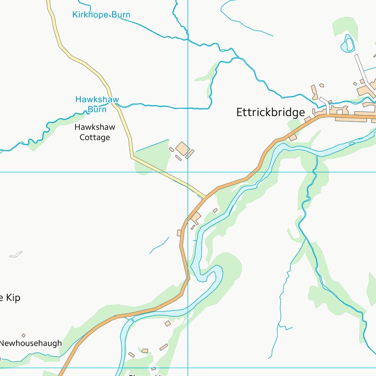 Scottish Borders (NT32) Map by UK Topographic Maps | Avenza Maps
