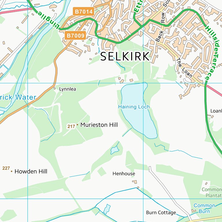 Scottish Borders (NT42) Map by UK Topographic Maps | Avenza Maps