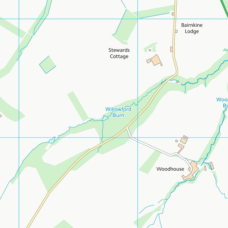 Scottish Borders (NT61) Map by UK Topographic Maps | Avenza Maps