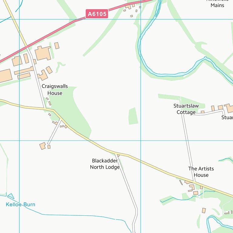 Scottish Borders (NT85) Map by UK Topographic Maps | Avenza Maps