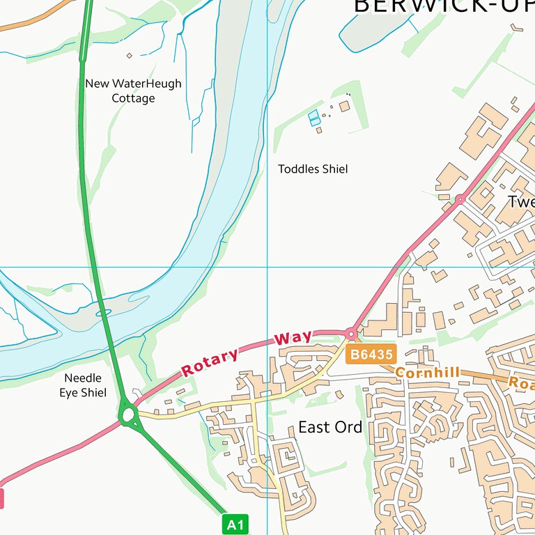 Scottish Borders (NT95) Map by UK Topographic Maps | Avenza Maps