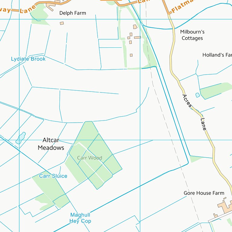 Sefton District (B) (SD30) Map by UK Topographic Maps | Avenza Maps
