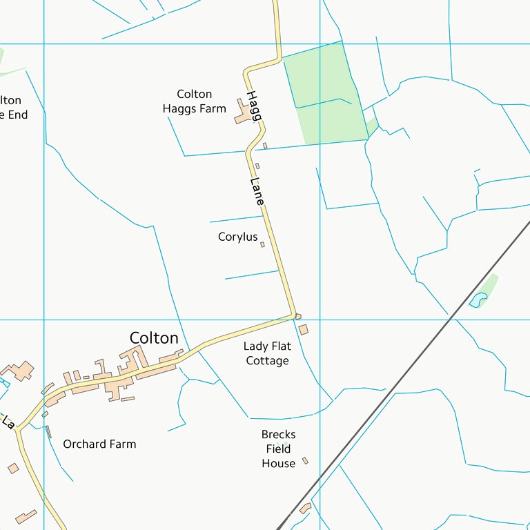 Selby District (SE54) Map by UK Topographic Maps | Avenza Maps