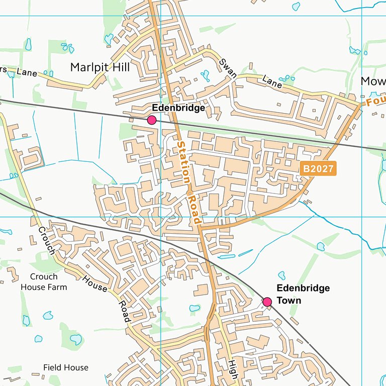 Sevenoaks District (TQ44) Map by UK Topographic Maps | Avenza Maps