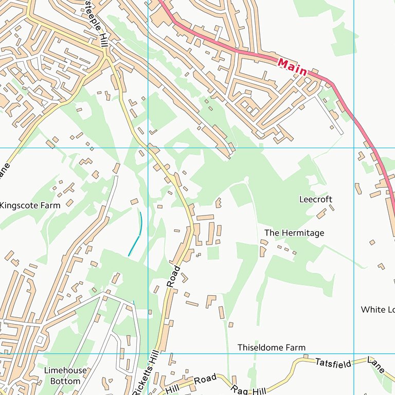 Sevenoaks District (TQ45) Map by UK Topographic Maps | Avenza Maps