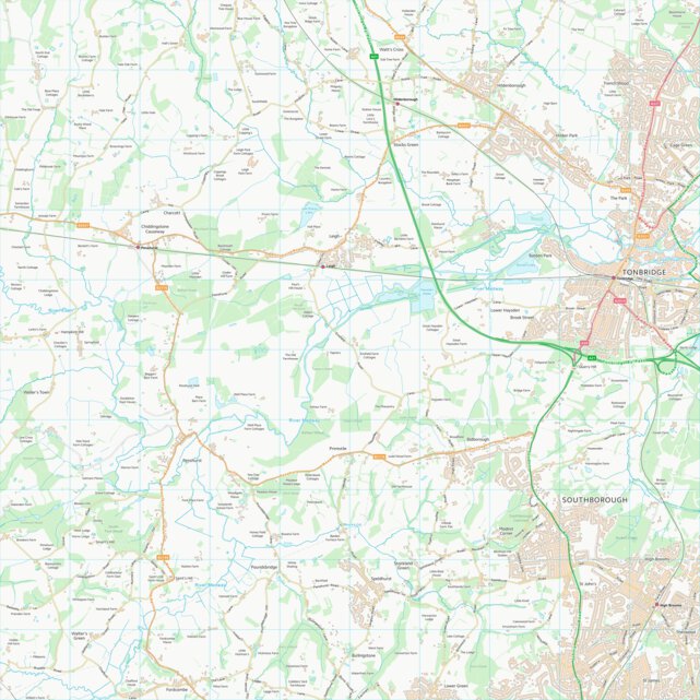Sevenoaks District (TQ54) Map by UK Topographic Maps | Avenza Maps