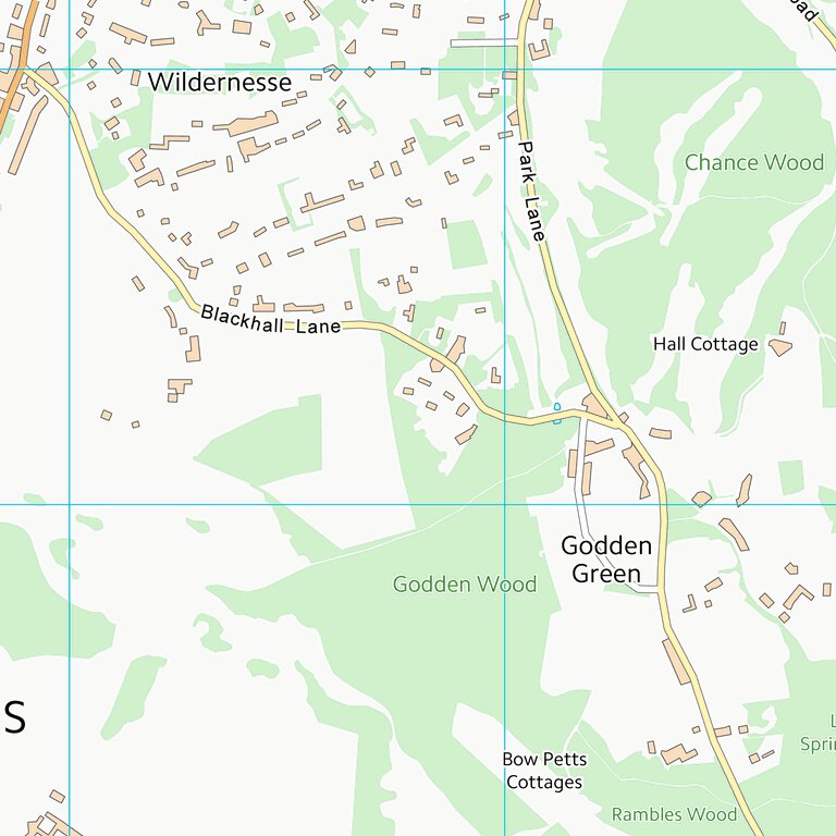Sevenoaks District (TQ55) Map by UK Topographic Maps | Avenza Maps