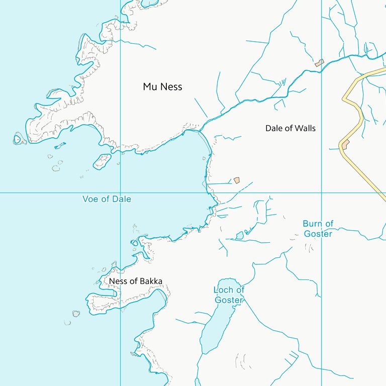 Shetland Islands (HU15) Map by UK Topographic Maps | Avenza Maps