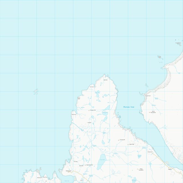 Shetland Islands (HU28) Map by UK Topographic Maps | Avenza Maps