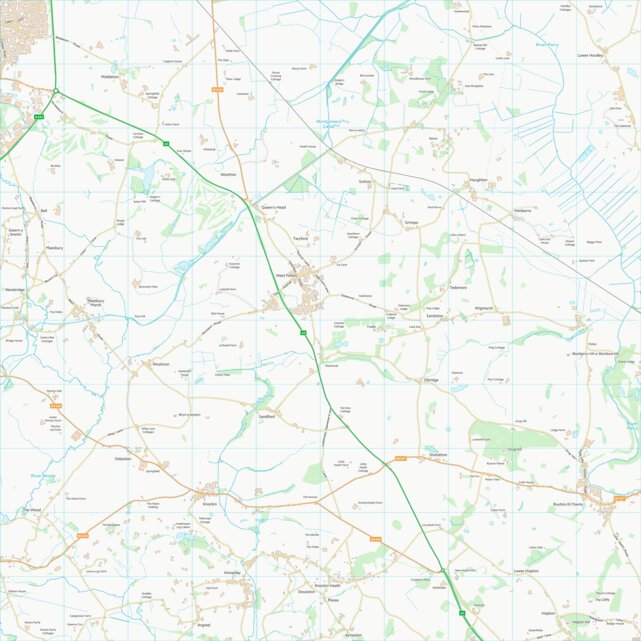 Shropshire (SJ32) Map by UK Topographic Maps | Avenza Maps