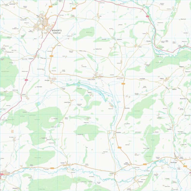 Shropshire (SO38) Map by UK Topographic Maps | Avenza Maps