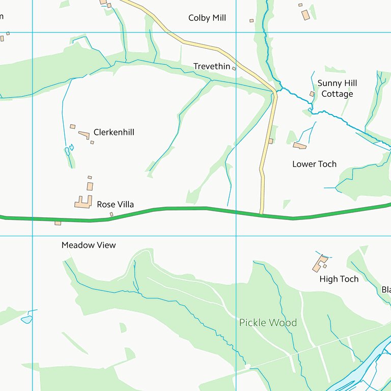 Sir Benfro - Pembrokeshire (SN01) Map by UK Topographic Maps | Avenza Maps