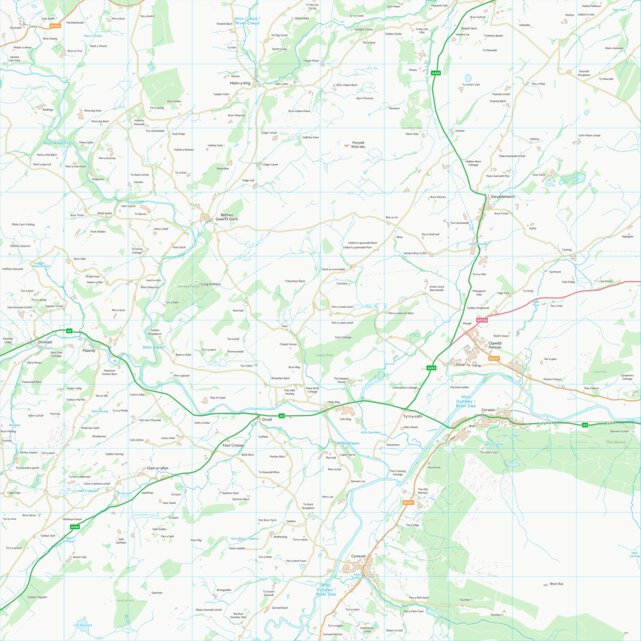 Sir Ddinbych - Denbighshire (SJ04) Map by UK Topographic Maps | Avenza Maps