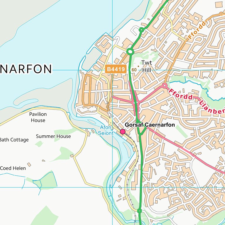 Sir Ynys Mon - Isle of Anglesey (SH46) Map by UK Topographic Maps ...