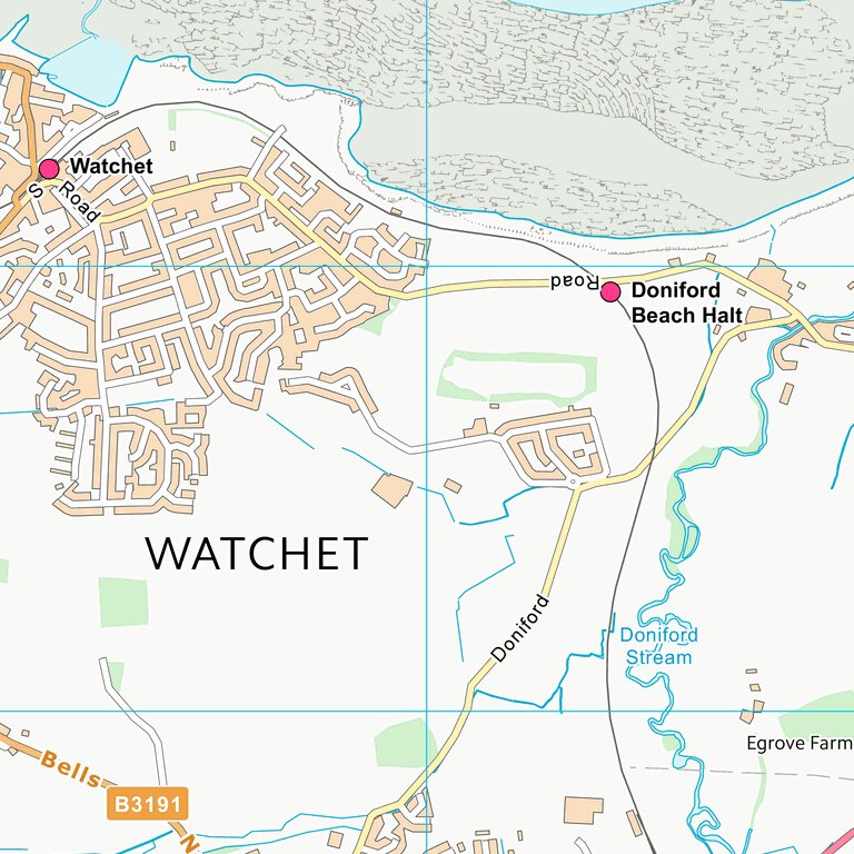 Somerset West and Taunton District (ST04) Map by UK Topographic Maps ...