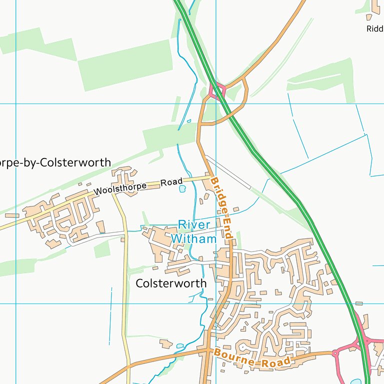 South Kesteven District (SK92) Map by UK Topographic Maps | Avenza Maps