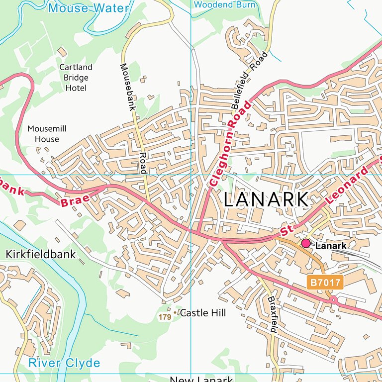 South Lanarkshire (NS84) Map by UK Topographic Maps | Avenza Maps
